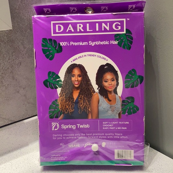 Darling | Hair | Darling 0 Premium Synthetic Hair Spring Twist 2x Pack ...